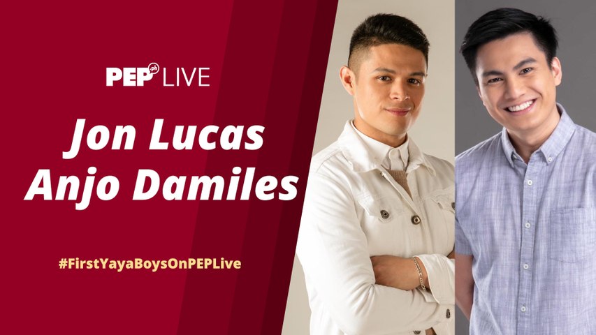 WATCH: Anjo Damiles and Jon Lucas on PEP Live