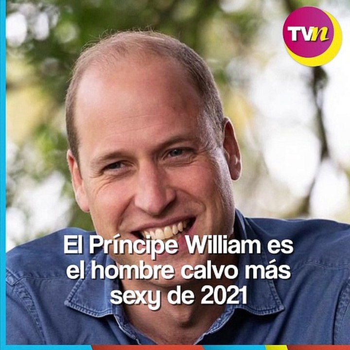 El príncipe William es el "calvo más sexy de 2021" - Vídeo Dailymotion
