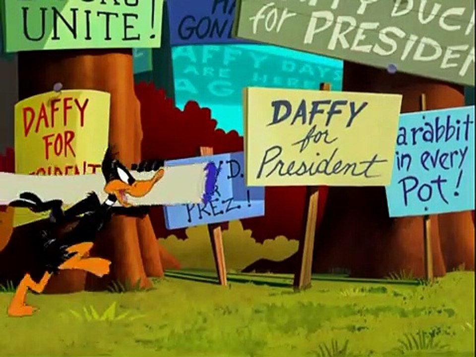 LOONEY TUNES CARTOON- Daffy Duck for President - Vídeo Dailymotion