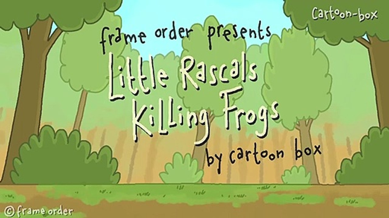 Little Rascals Killing Frogs | Cartoon Box 103 | By Frame Order - video ...