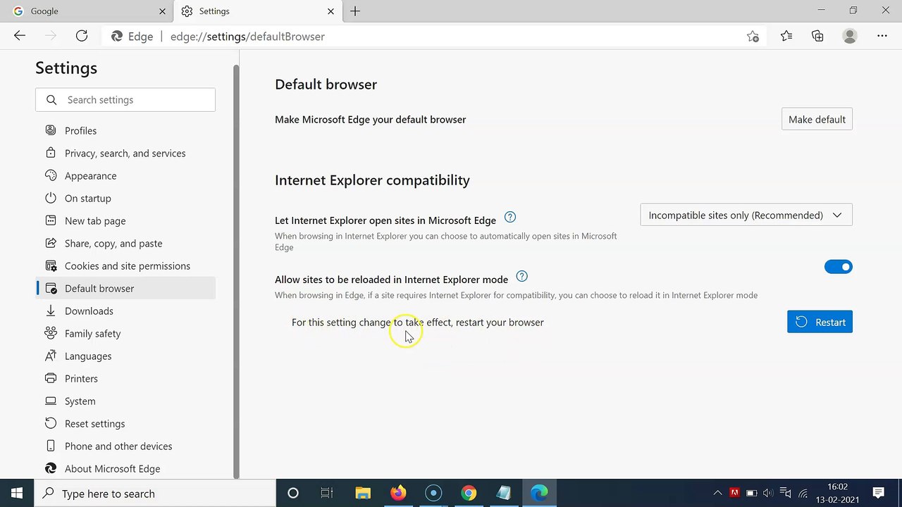 How to Enable Internet Explorer Mode in Edge Browser on Windows 10 ...