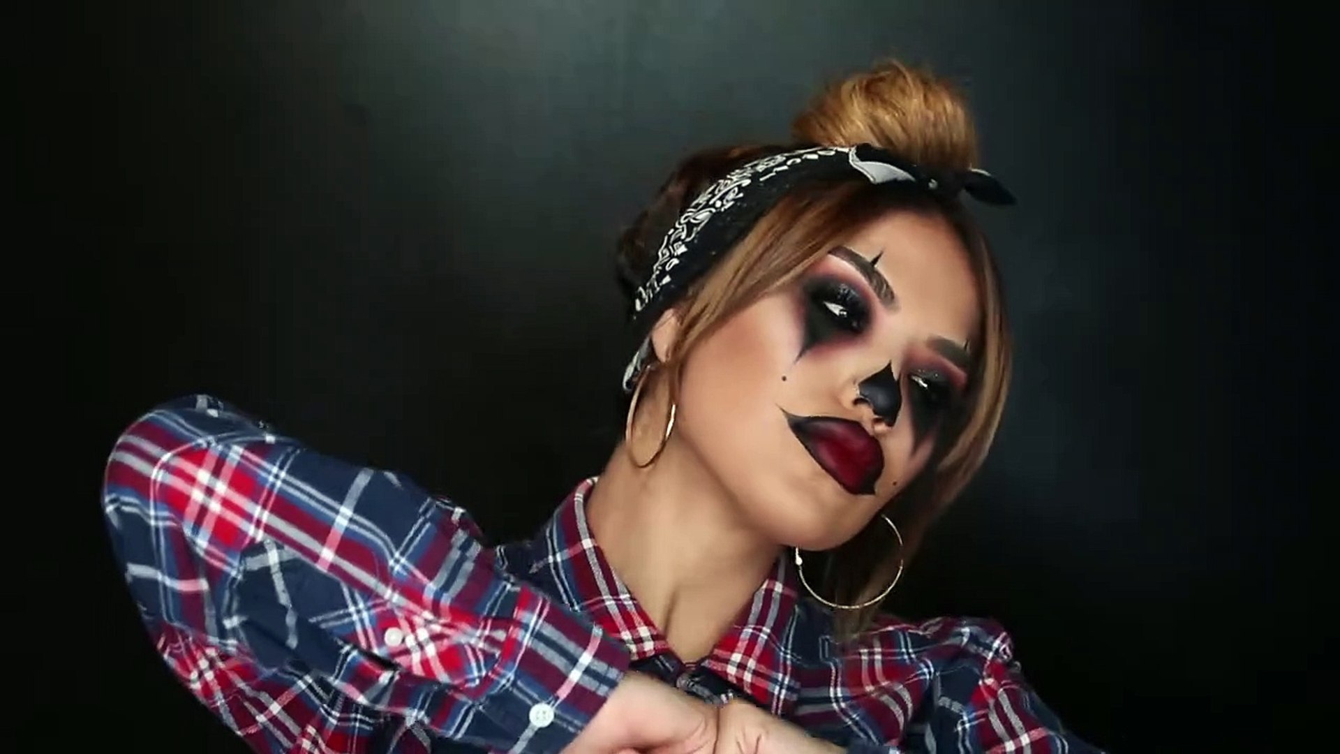 Gangster Clown Makeup