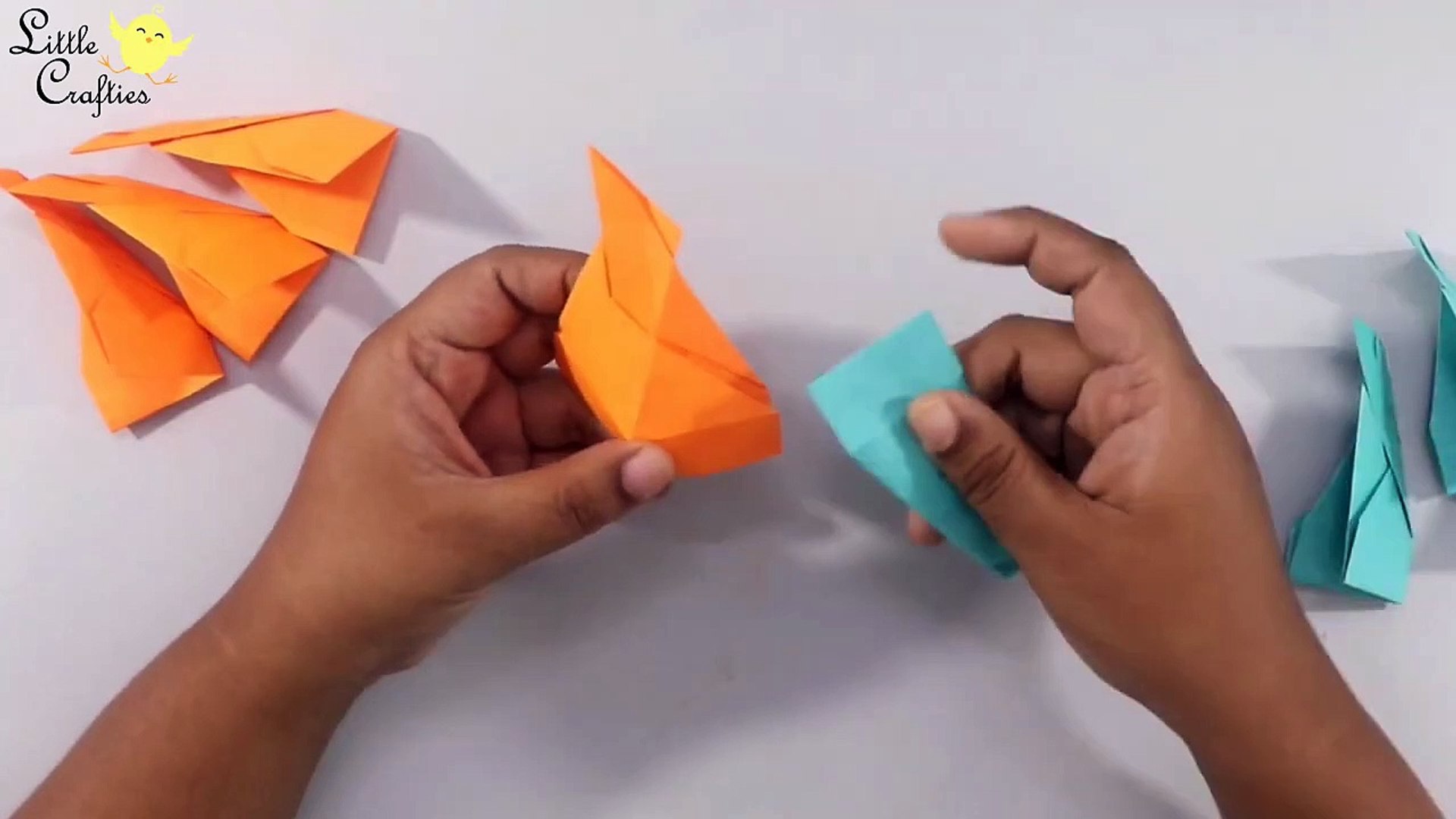 Origami Secret Stepper Box Tutorial Paper Kawaii