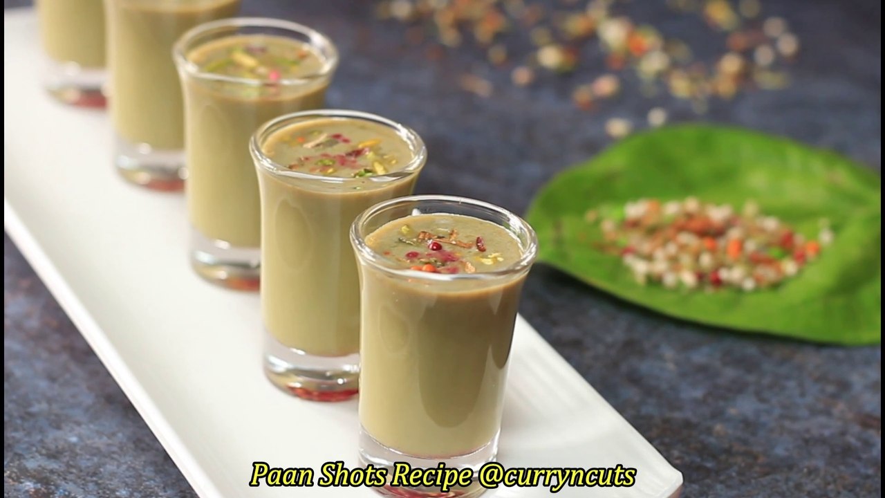 Paan Shots Recipe | Paan Drink | Refreshing Summer Drink I 5mins Recipe ...