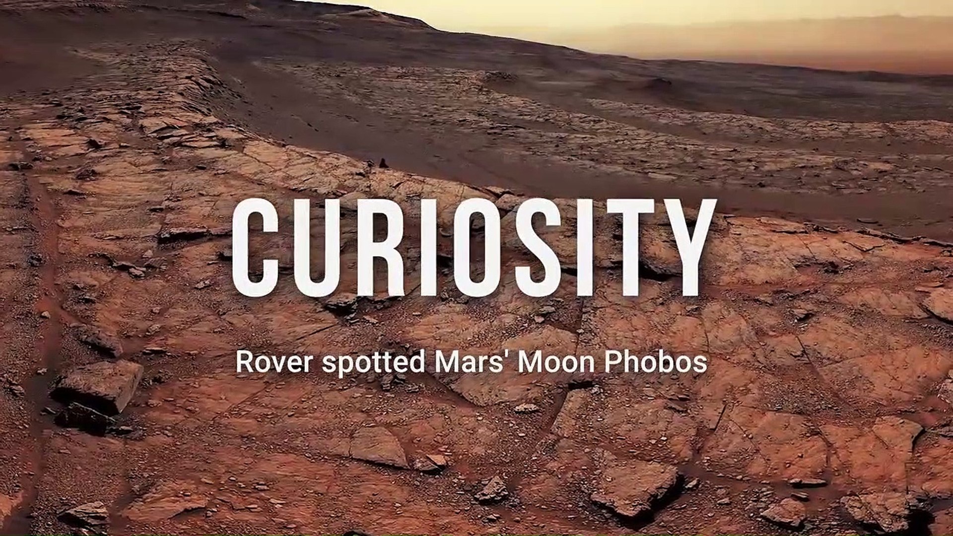 Curiosity Mars Moons