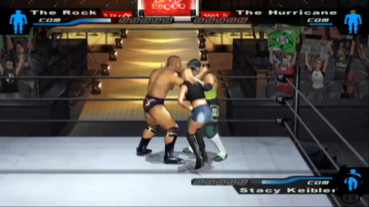 Here Comes the Pain The Rock vs The Hurricane, Stacy Keibler(ovr 100 ...