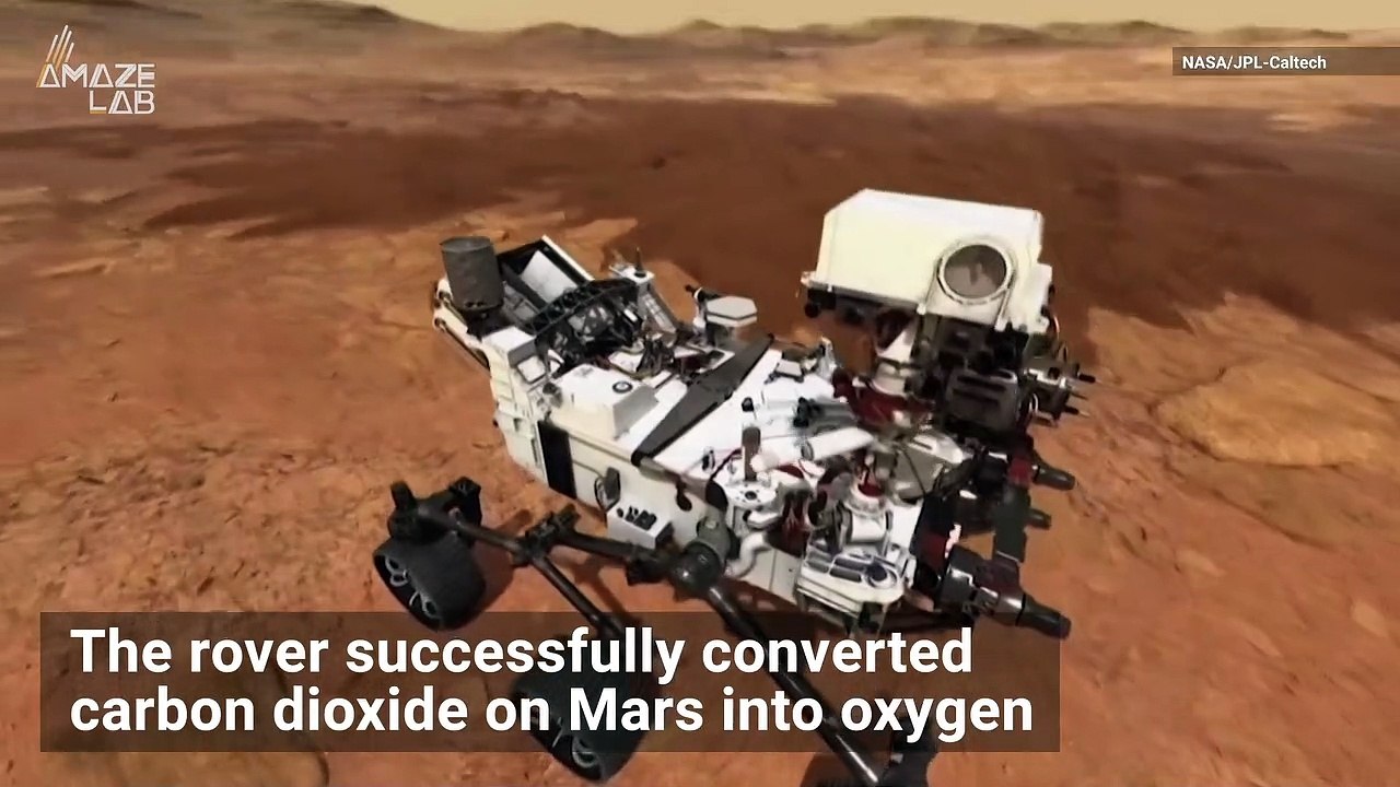 Perseverance’s MOXIE Device Produced Oxygen on Mars - video Dailymotion