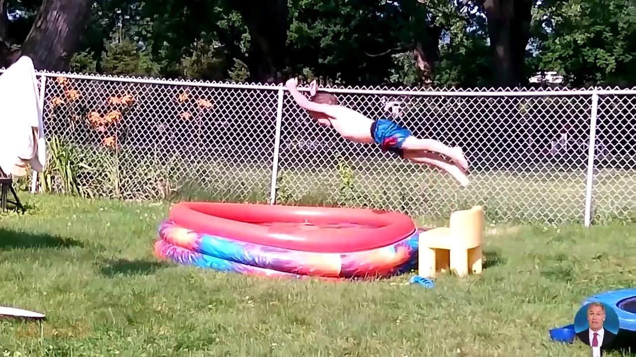 Try Not To Laugh - Funny Babies Playing With Water Pool Fails Funny ...