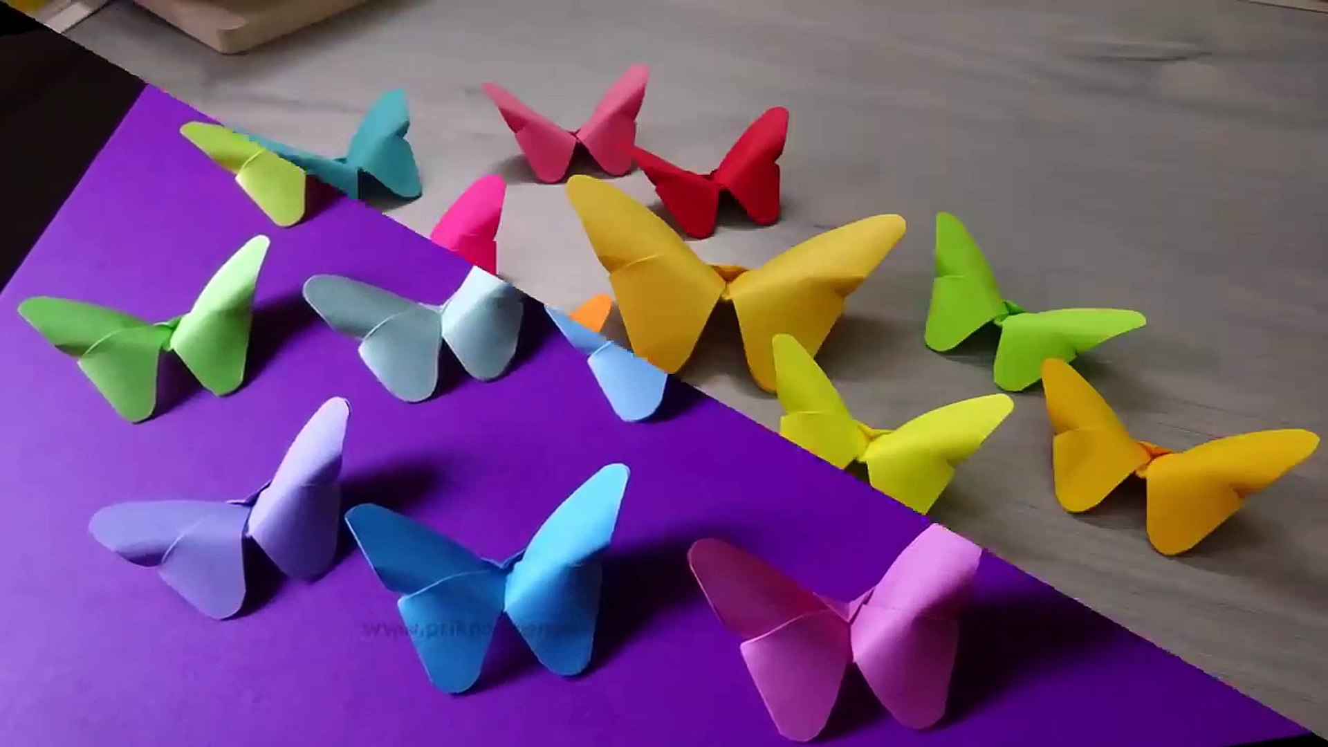 How To Make An Origami Butterfly Origami Butterfly Paper Folding