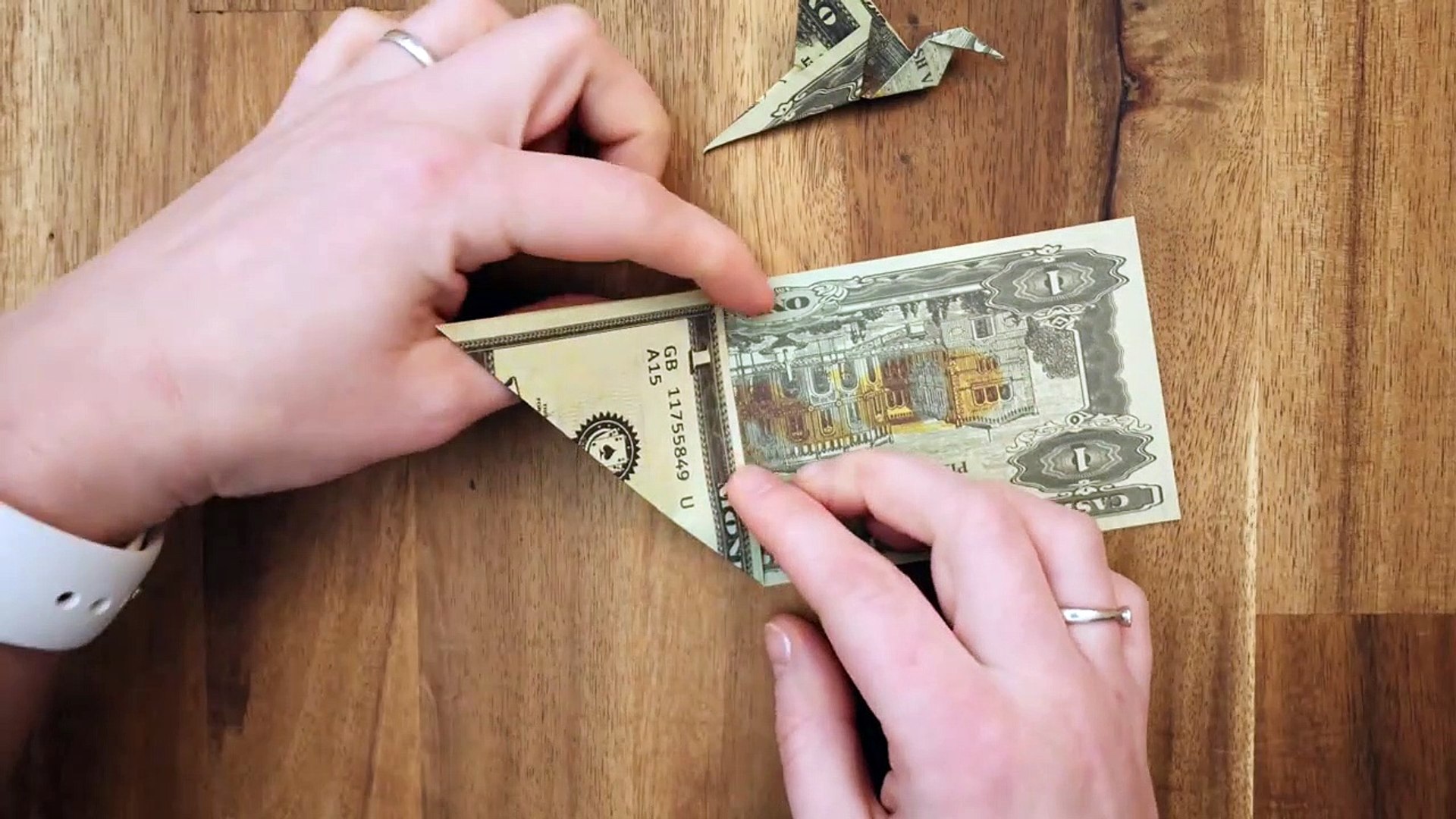 Origami Out Of Money How To Fold A Money Heart Locket; What Would You