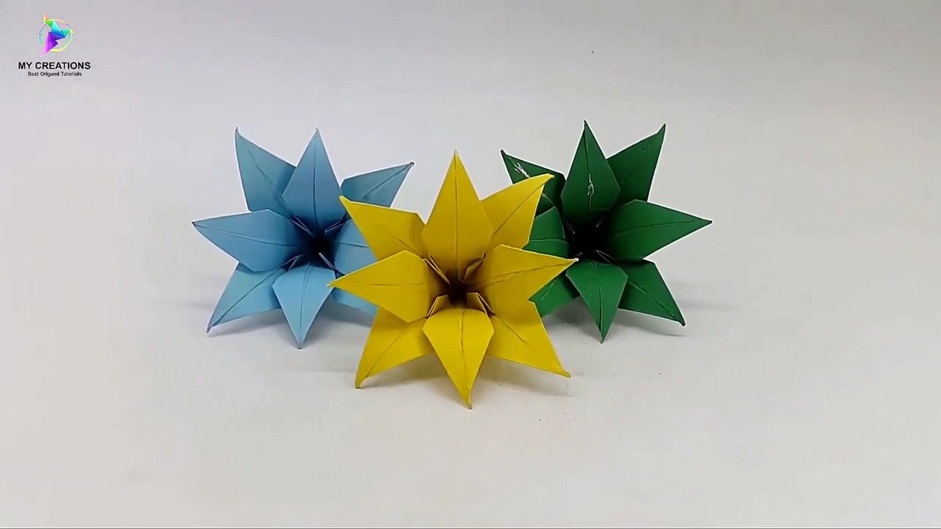 How To Make Origami Paper Flowers