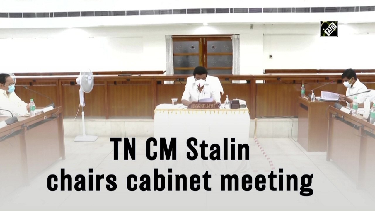 Tamil Nadu CM Stalin chairs Cabinet meeting - video Dailymotion