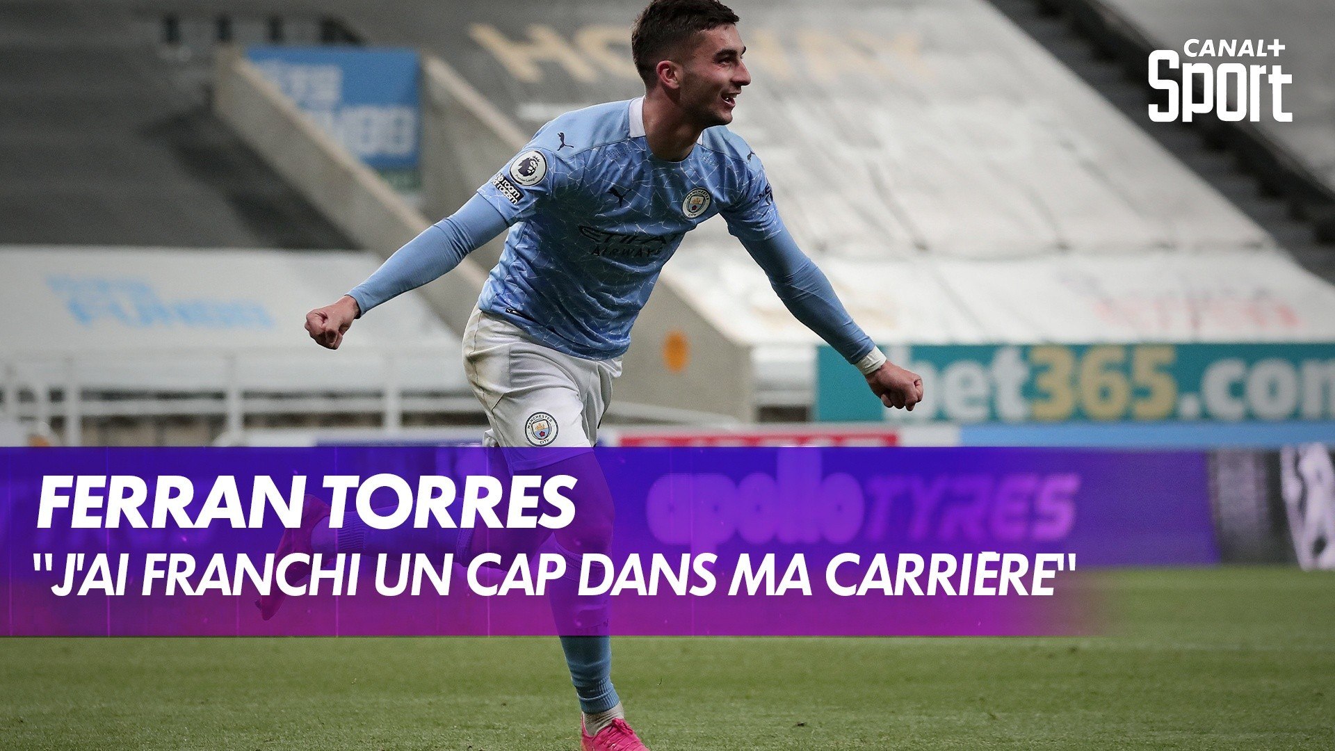 Ferran Torres (Manchester City) se confie