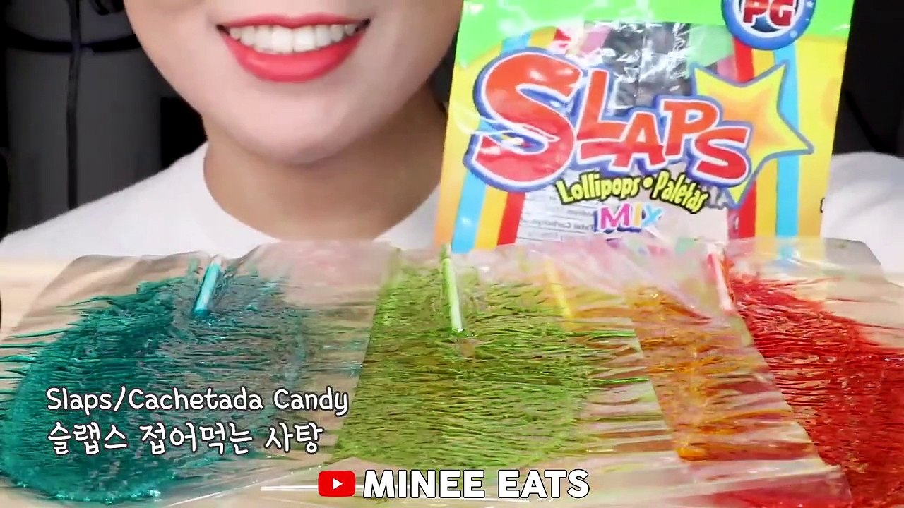 Asmr Slaps Cachetada Mexican Candy 슬랩스 접어먹는사탕 먹방 Tiktok Viral Eating ...