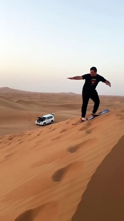 Dubai sand skating, Dubai desert safari - video Dailymotion