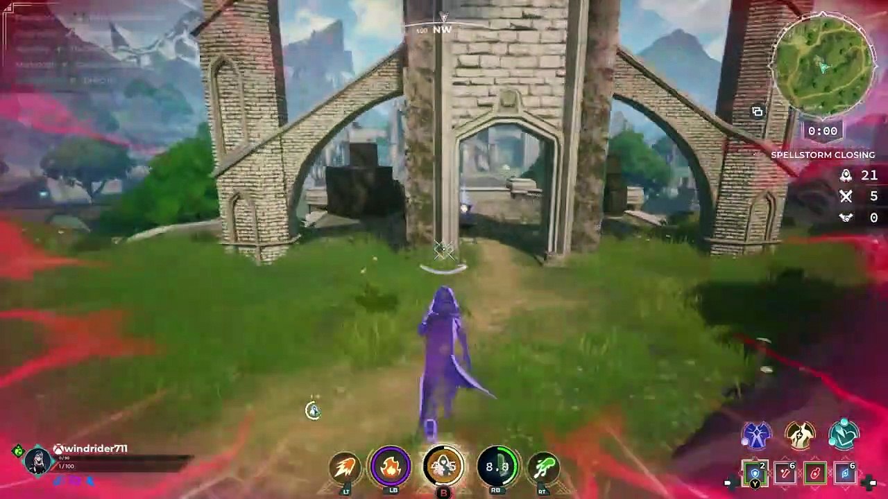 Spellbreak BR Casual Gameplay (2022): Toxic and Wind Combo - video ...