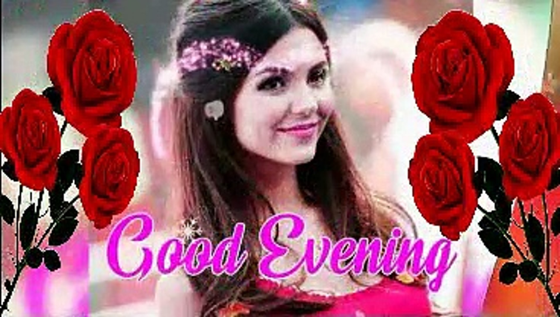 Good Evening Images With Rose