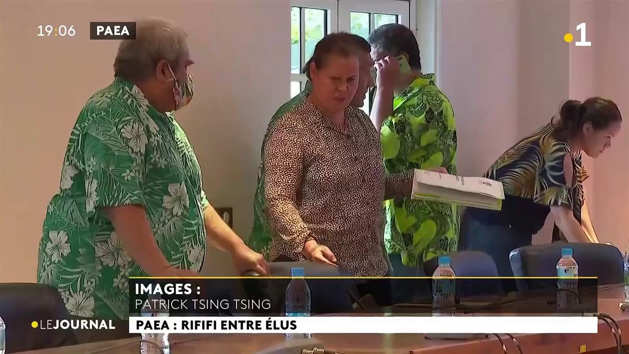 Du rififi au sein du conseil municipal de Paea - Vidéo Dailymotion