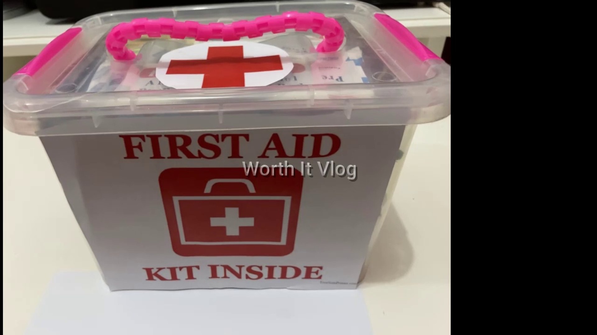 How To Make First Aid Box For School Project