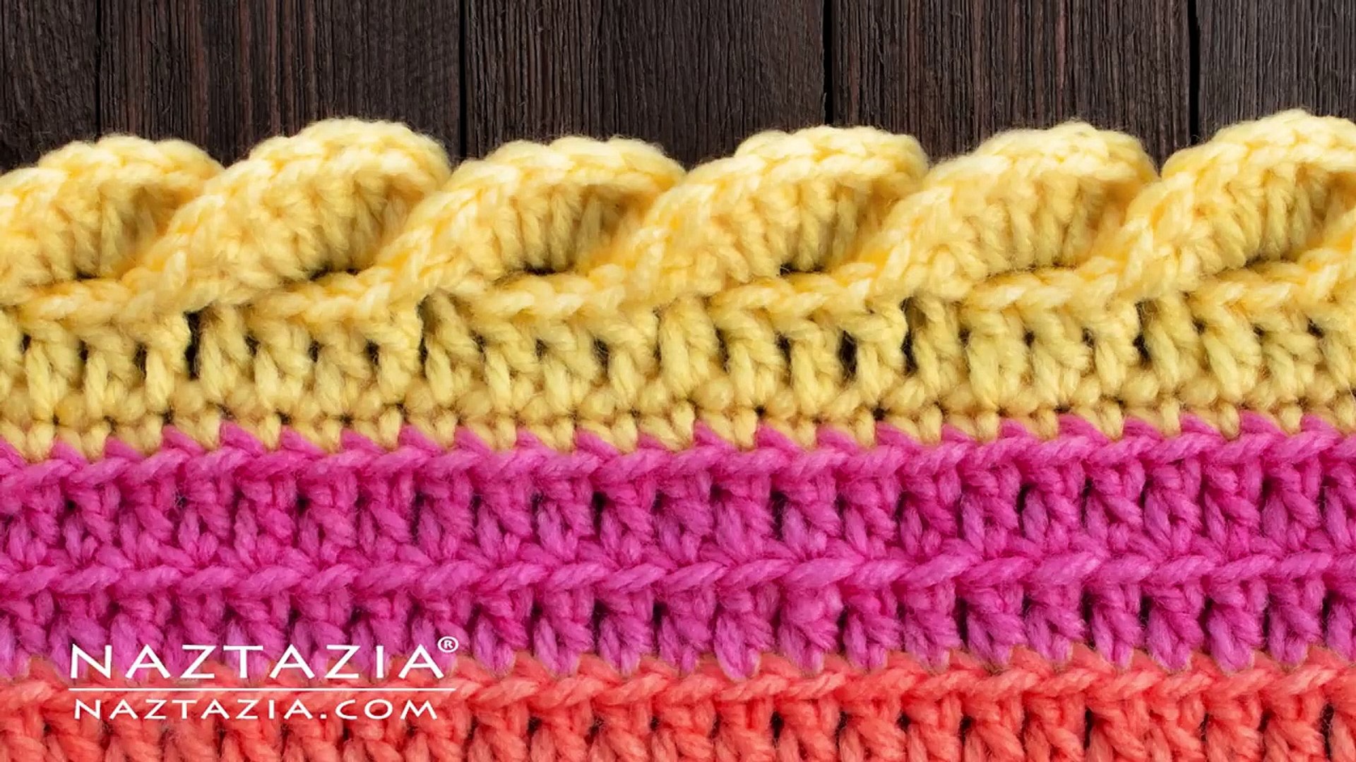 Wavy Shell Stitch Crochet Pattern Crochet Shells And Circles Blanket