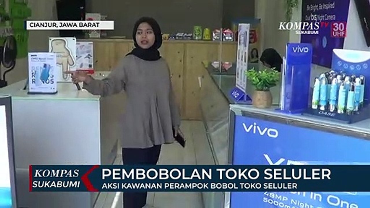 Aksi Kawanan Perampok Bobol Toko Seluler - Video Dailymotion