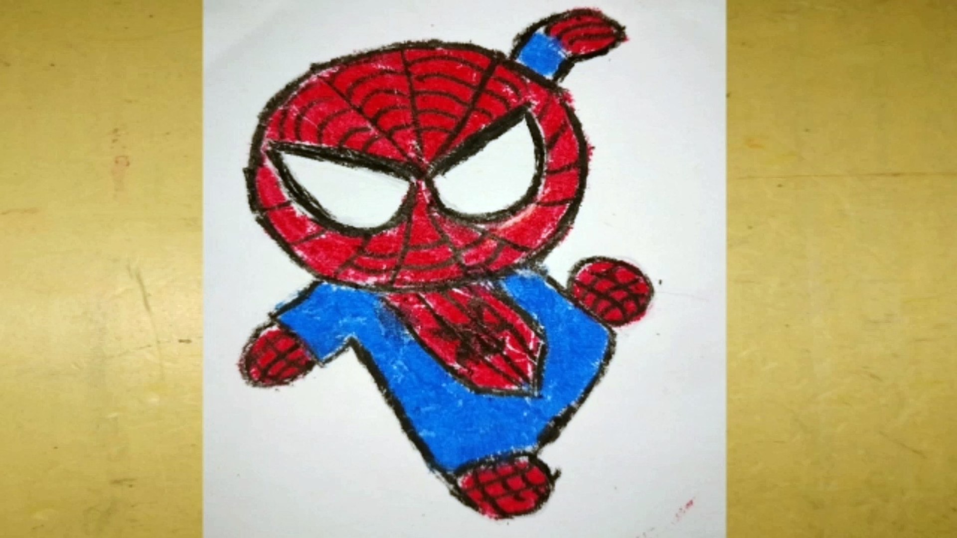 Easy Spiderman Drawings For Kids
