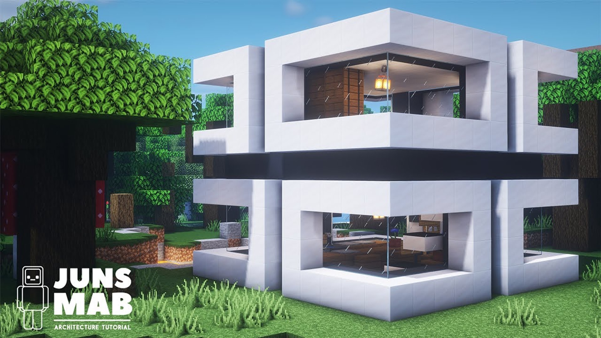Minecraft Modern Houses Tutorial