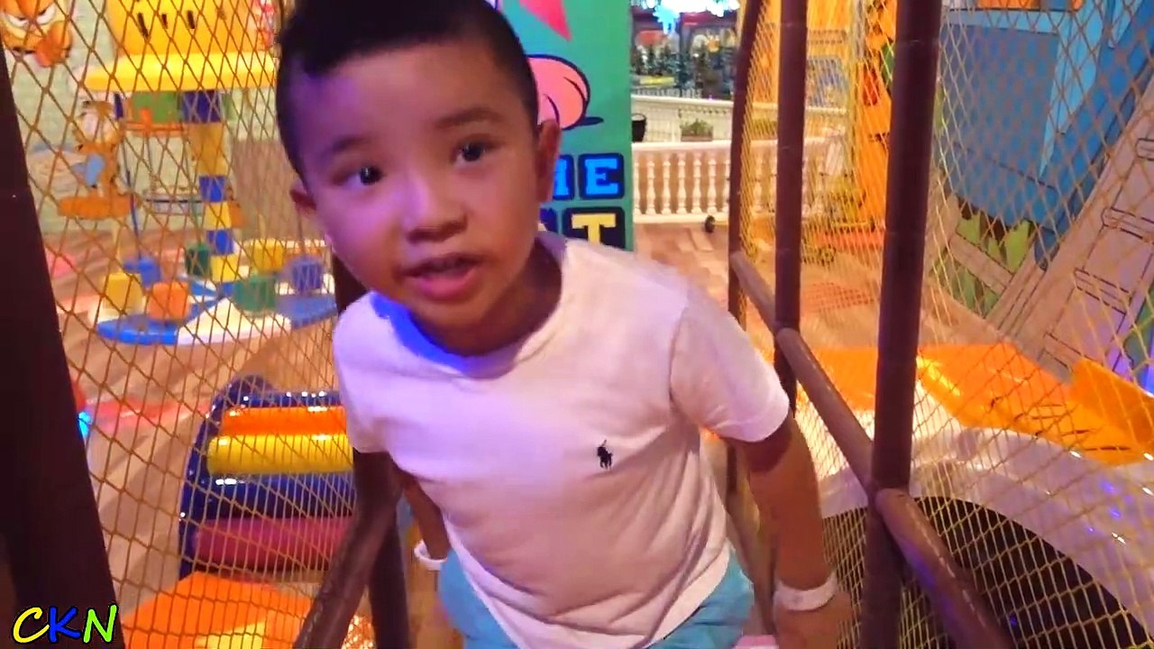 Giant Kids Indoor Playground Family Fun With Ckn Toys - video Dailymotion