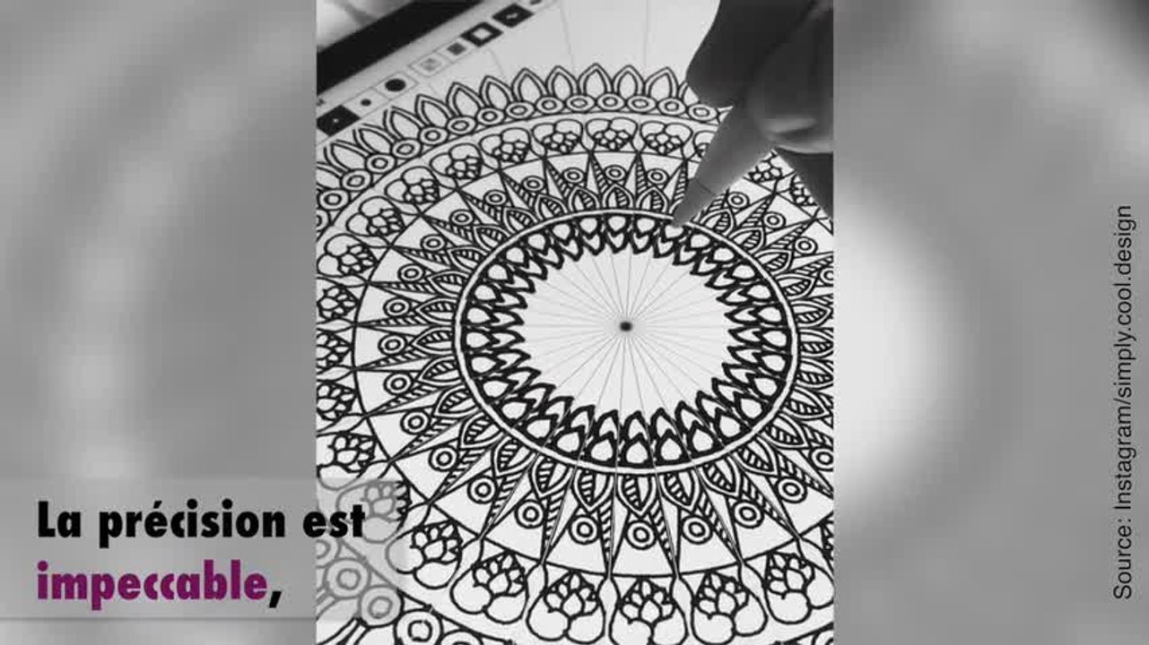 Une application pour les fans de mandalas - Vidéo Dailymotion