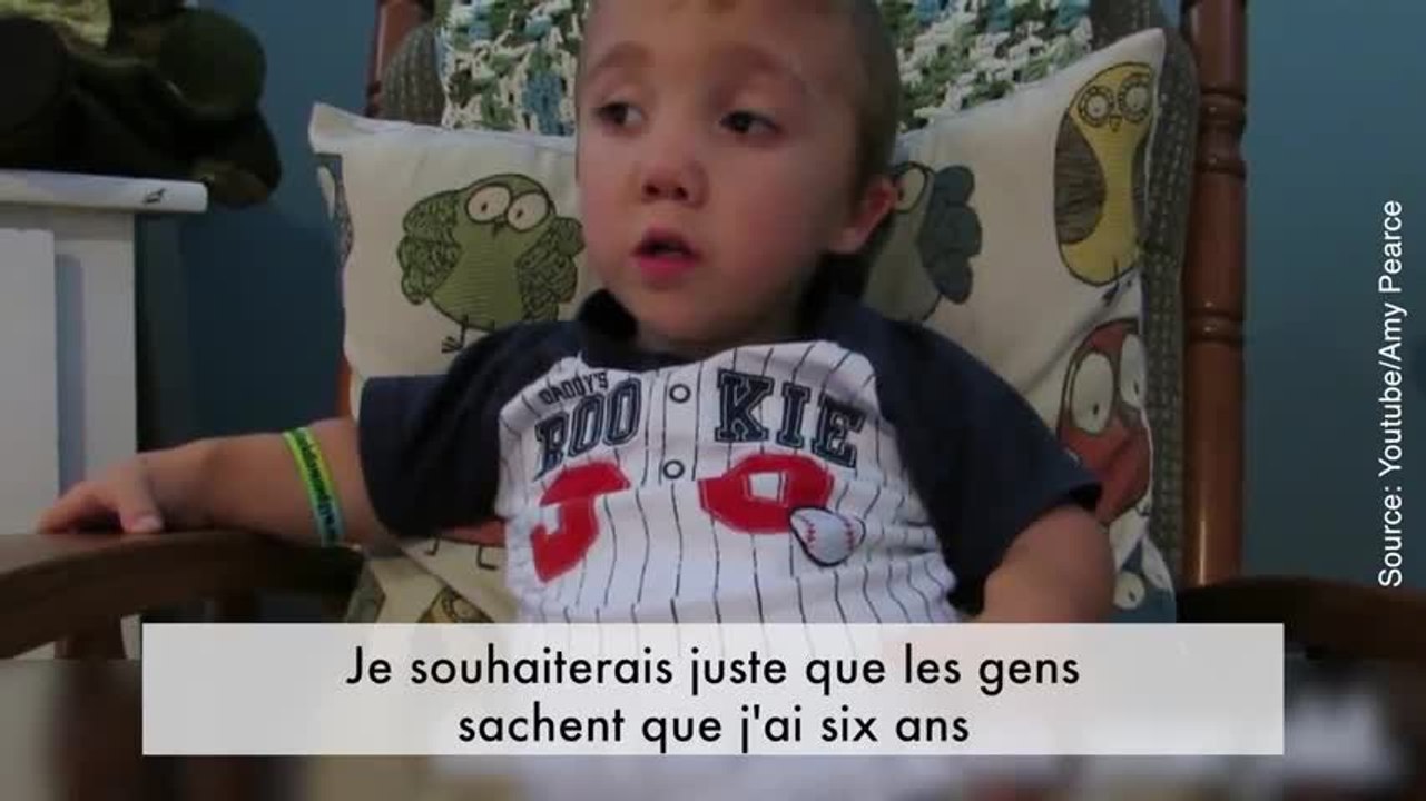 Ce jeune garçon atteint de nanisme a un message à faire passer - Vidéo ...