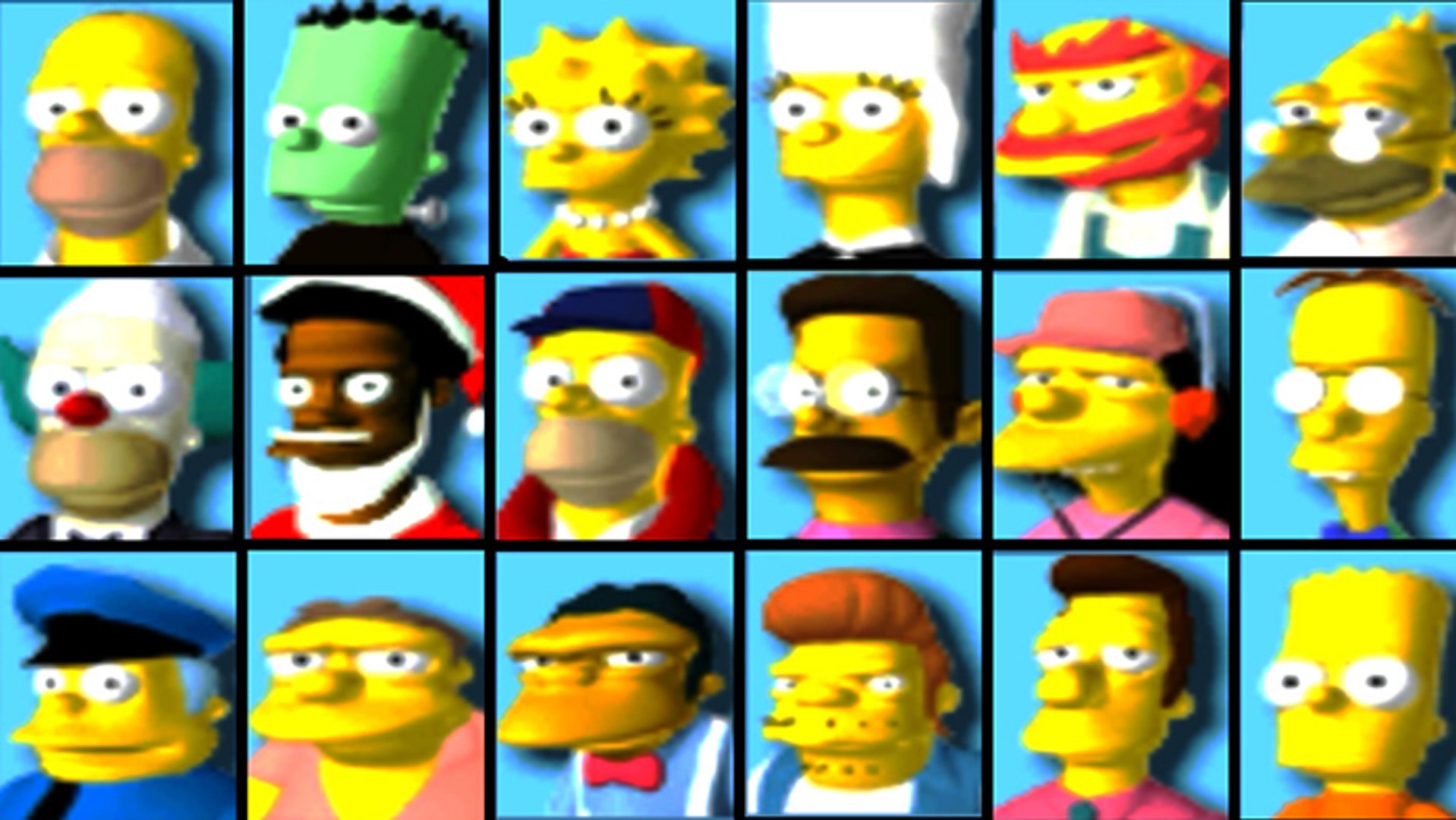 The Simpsons Names Of All