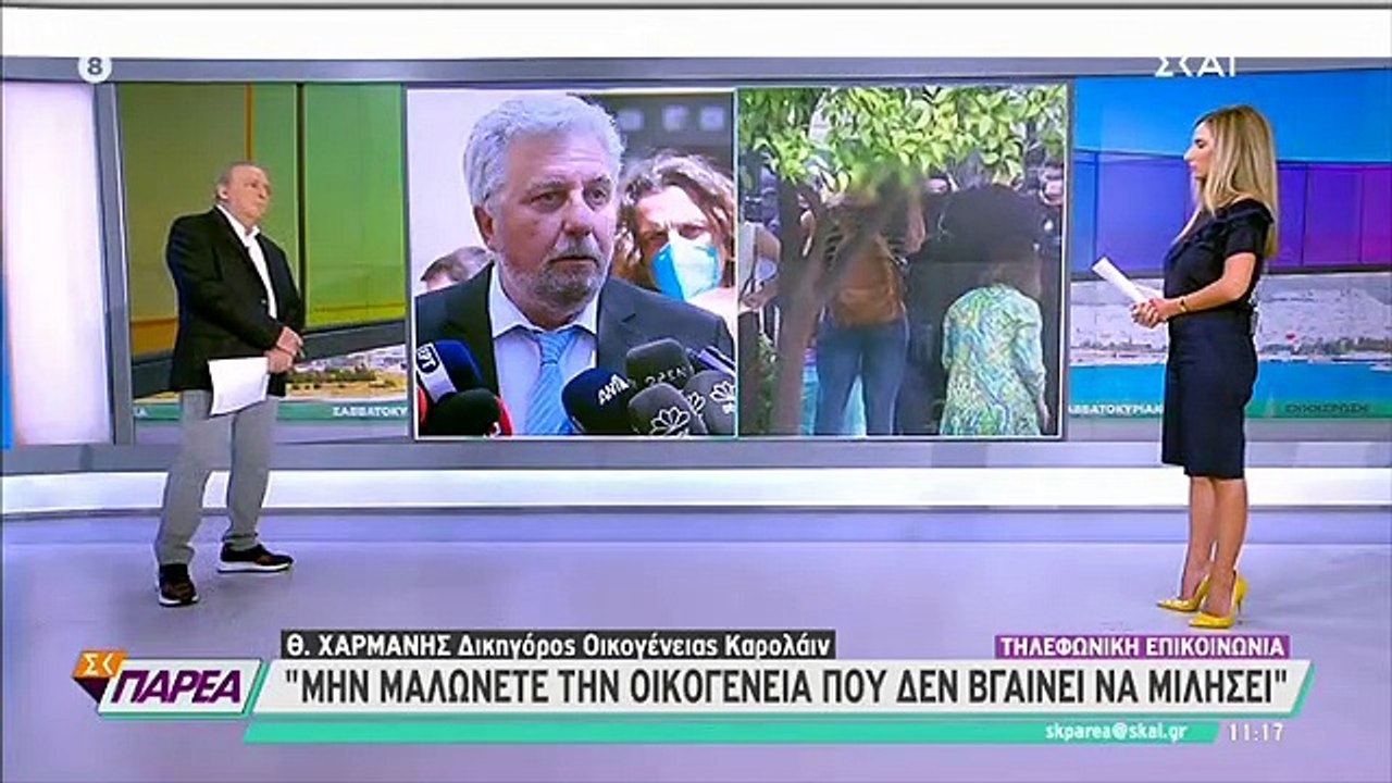 ΔΗΛΩΣΗ ΔΙΚΗΓΟΡΟΥ ΟΙΚΟΓΕΝΕΙΑΣ ΚΑΡΟΛΑΙΝ - video Dailymotion