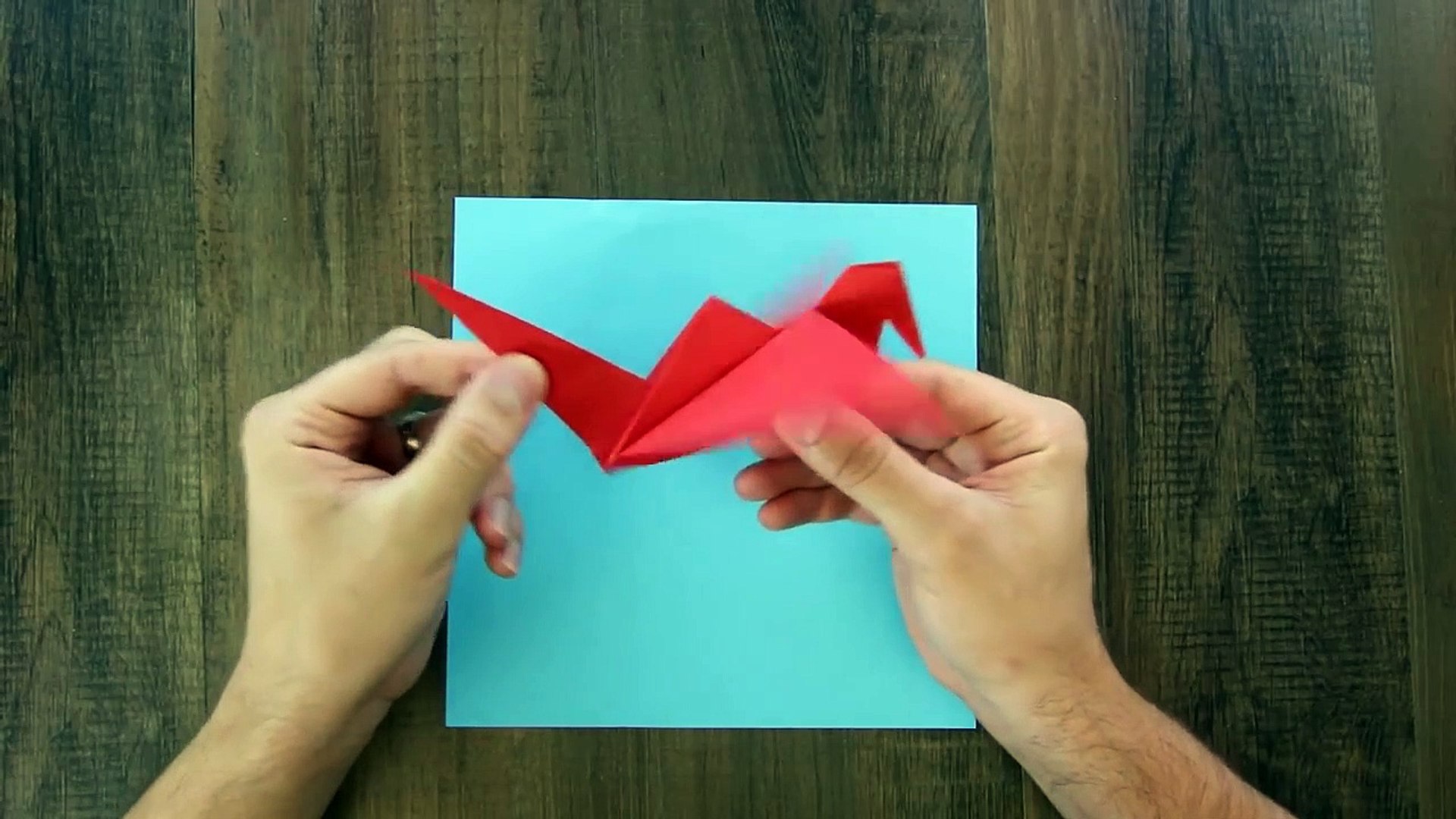 Origami Flapping Bird