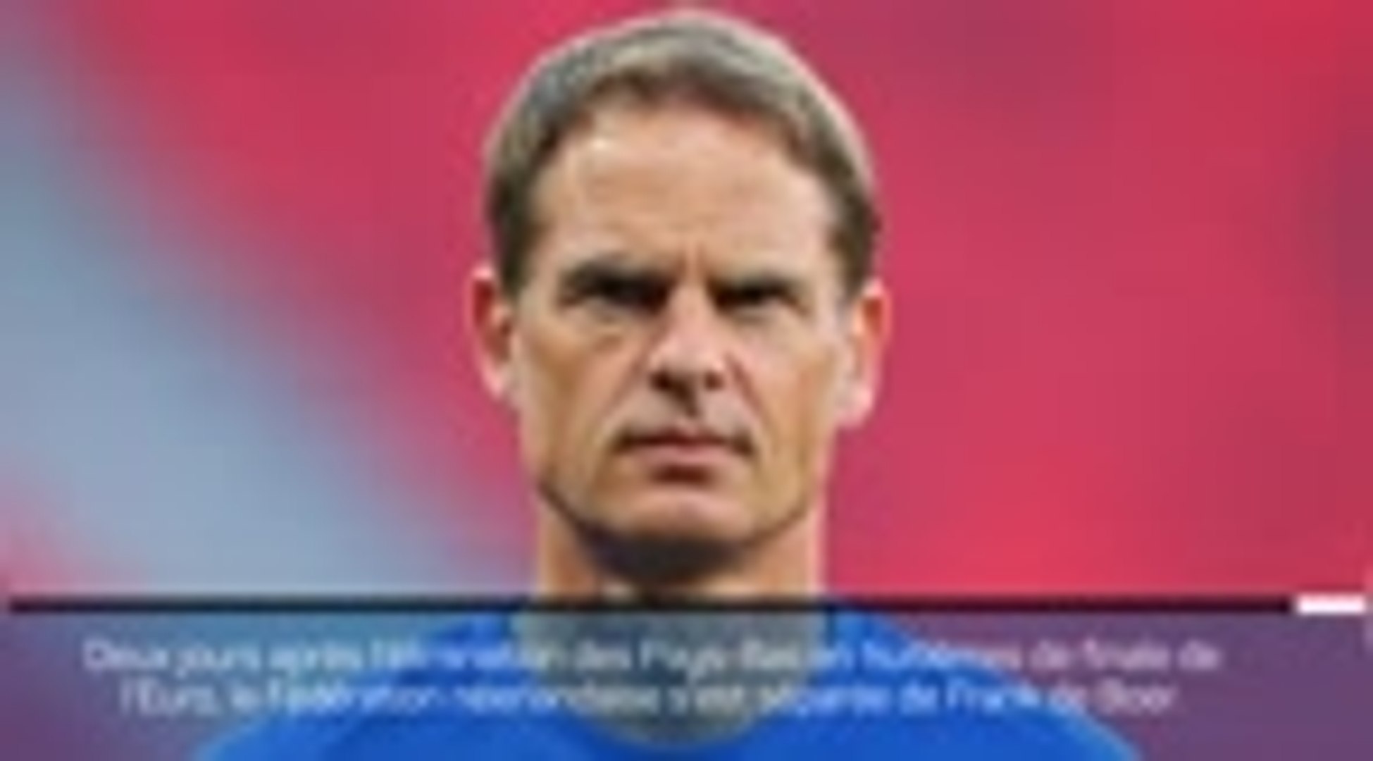 Pays-Bas - De Boer quitte ses fonctions