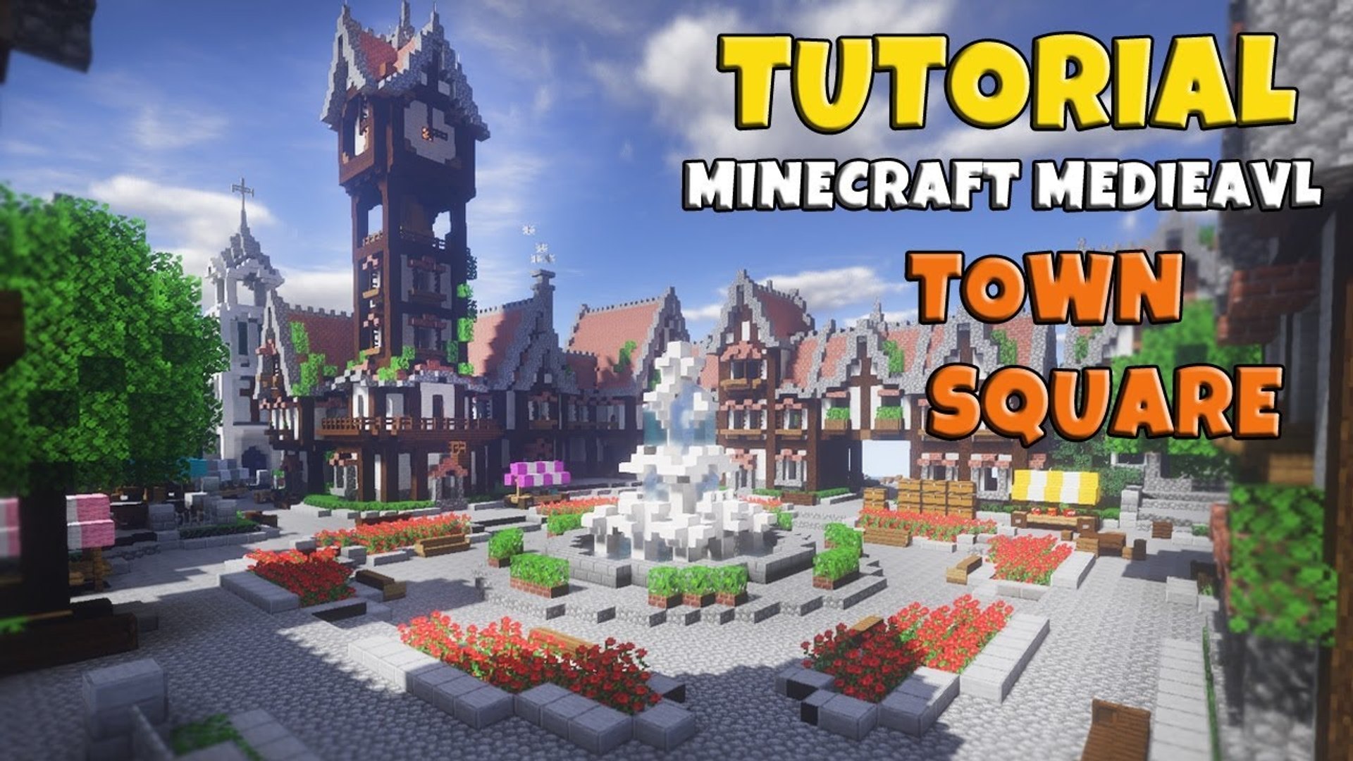 중세 주택 마인크래프트