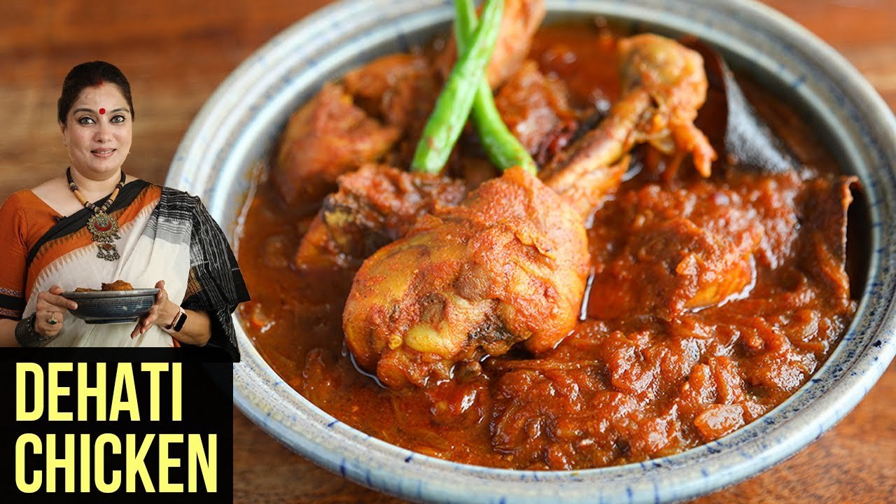 Dehati Chicken Recipe | How To Make Dehati Chicken Curry | Village ...