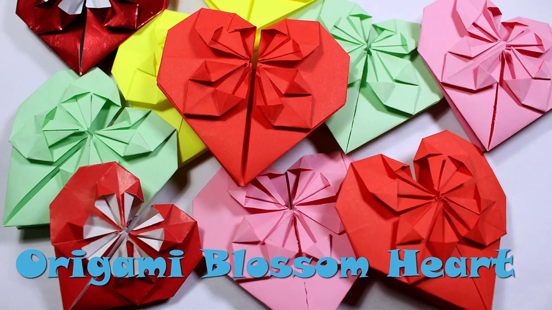 Easy Origami Heart Tutorial