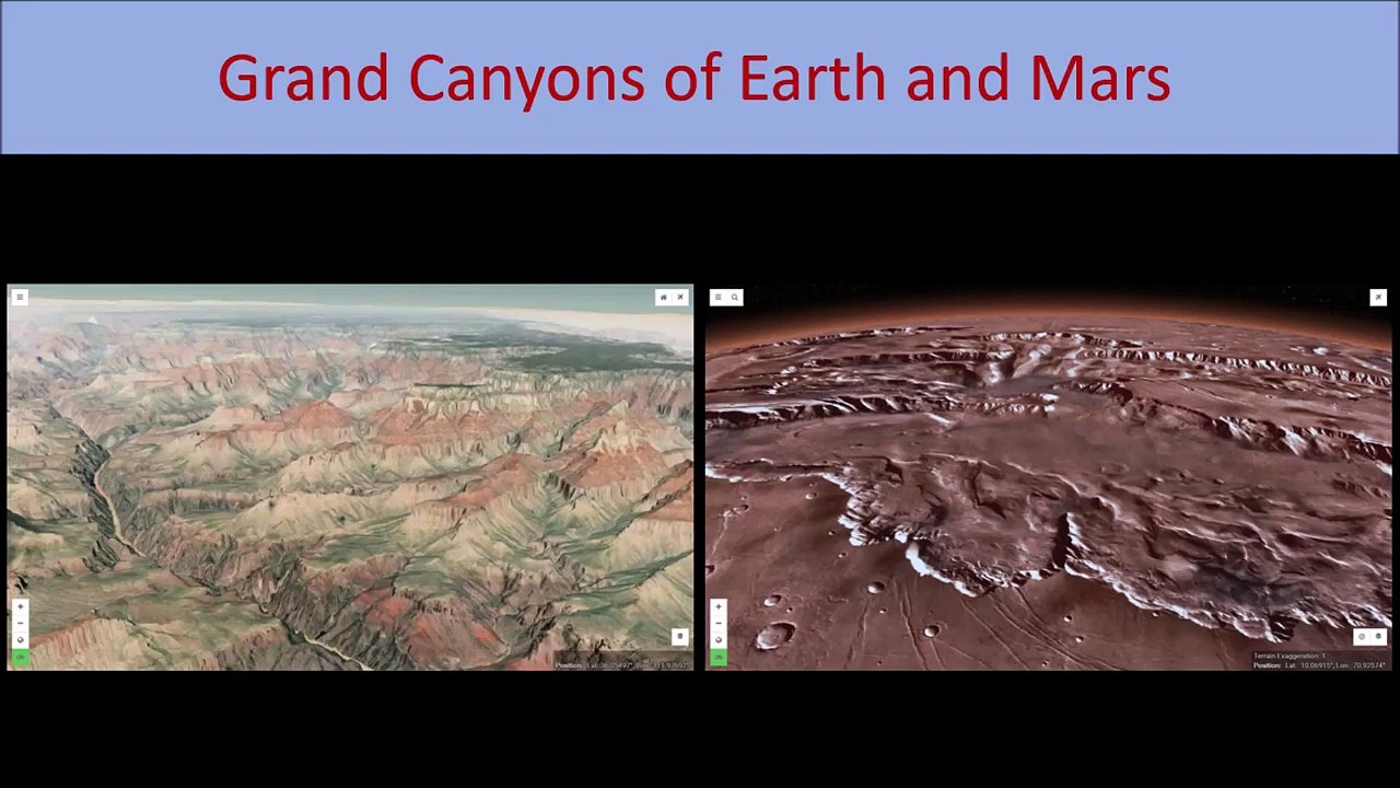 Grand Canyons of Earth and Mars - video Dailymotion