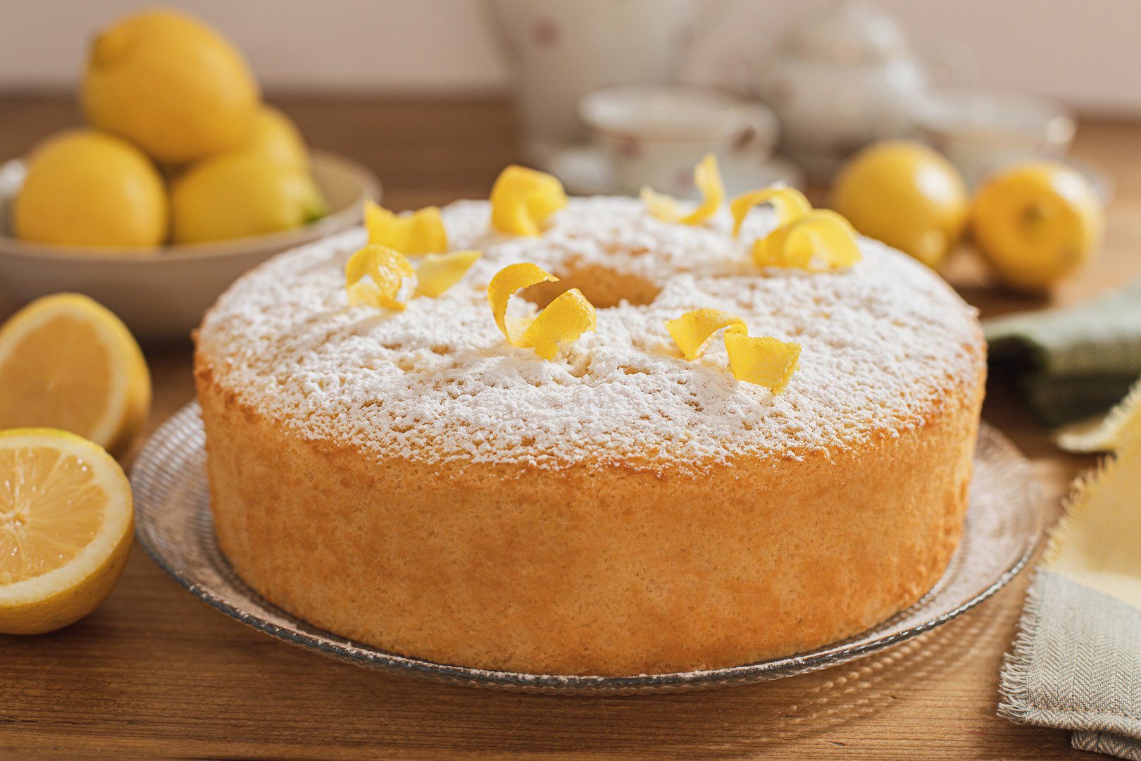 Receta Original De Pastel Chiffon De Limon 🔴BIZCOCHO DE LIMON