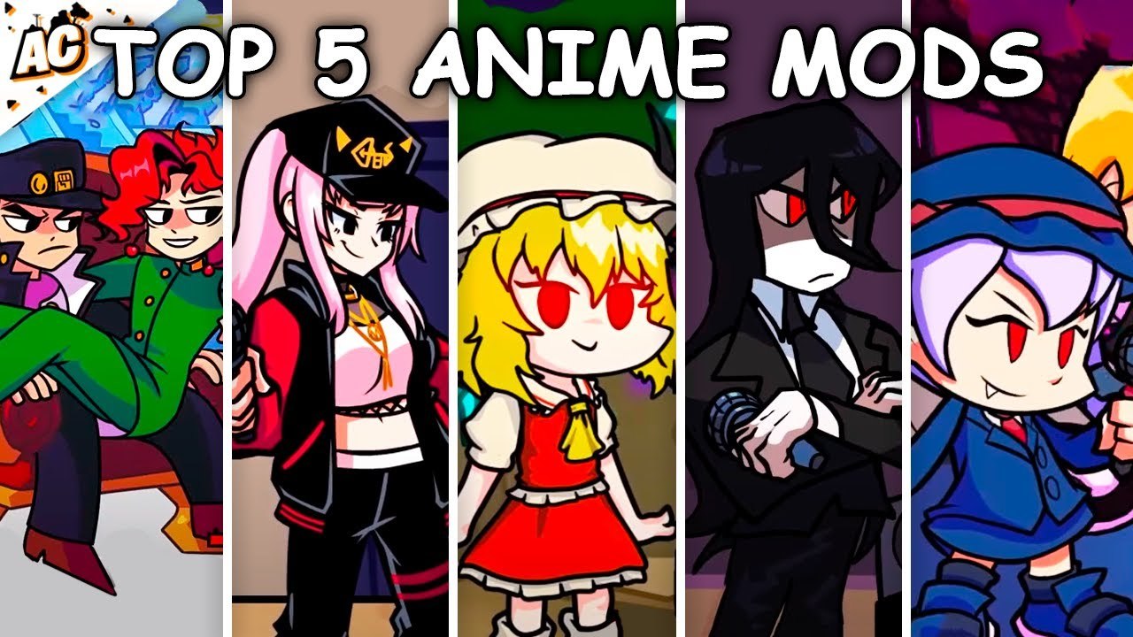 Top 5 Anime Mods - Friday Night Funkin’ - video Dailymotion
