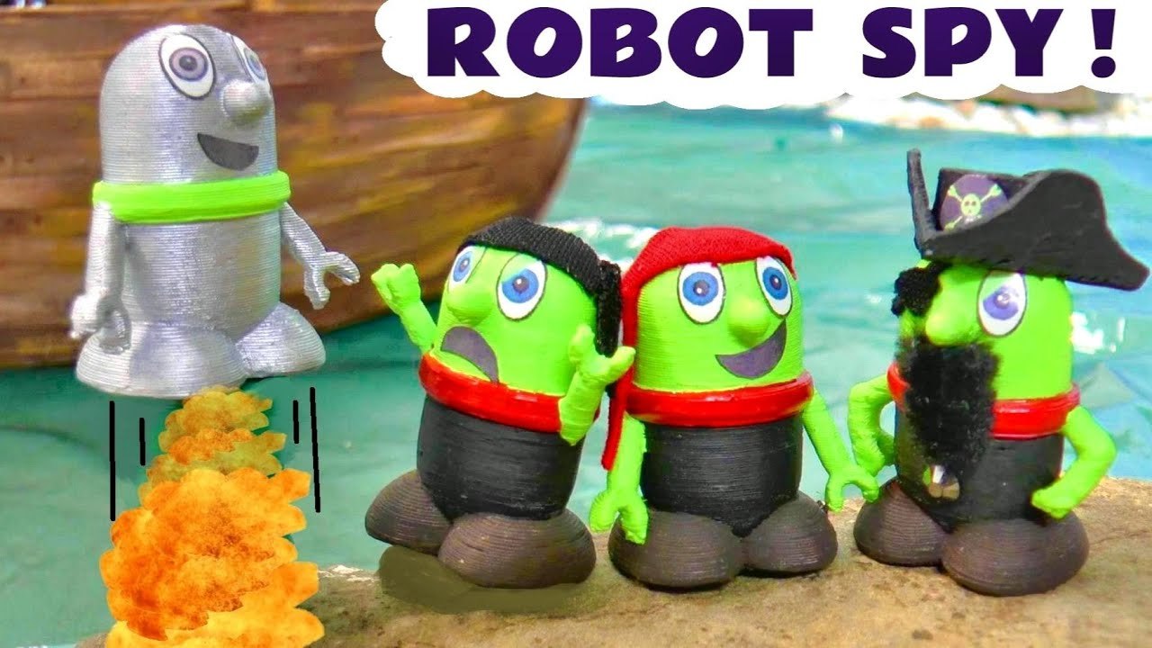 Funny Funlings Robot Funling Adventure with Pirate Toys Funlings in ...