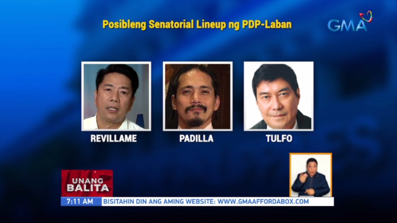 Pres. Duterte, pina-finalize na raw ang senatorial lineup ng PDP-Laban ...