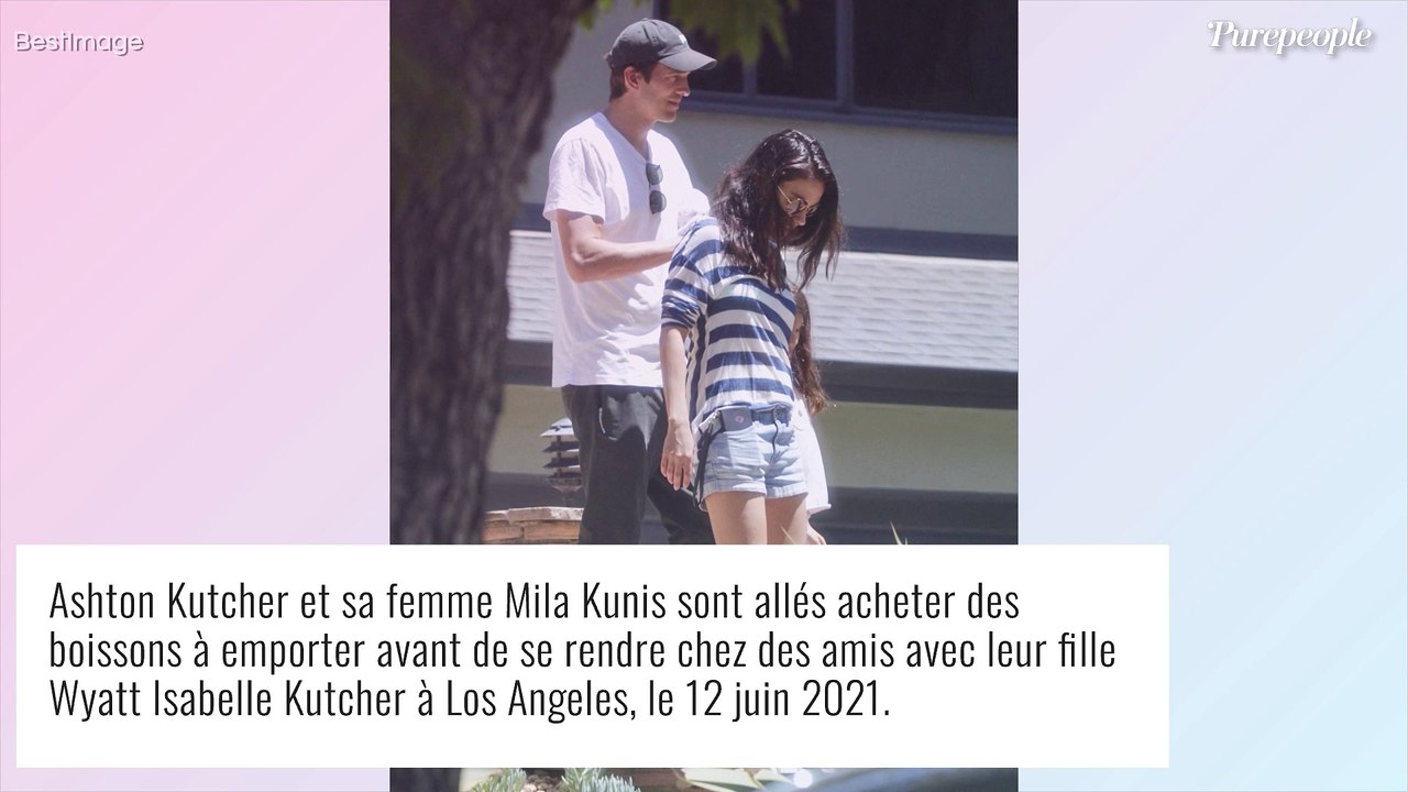 Ashton Kutcher et Mila Kunis parents : une règle (un peu) cradingue ...