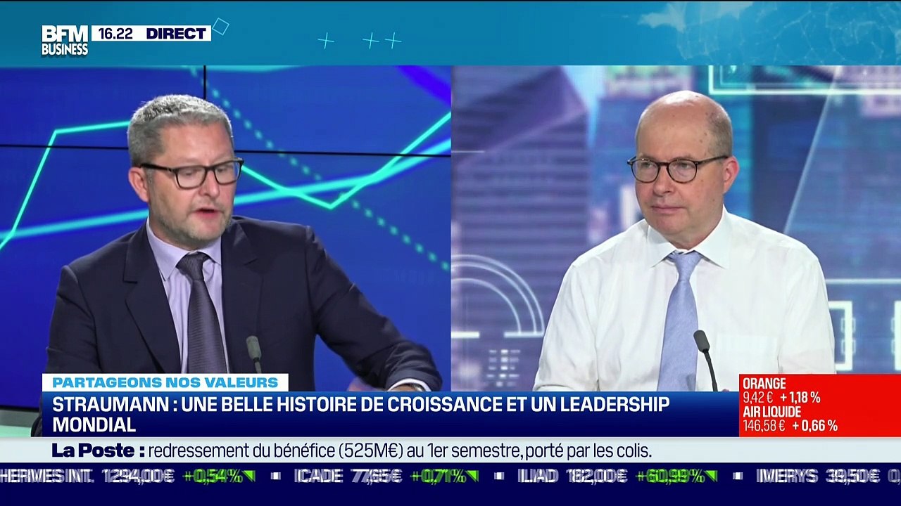 Stéphane Prévost (La Financière Responsable) : Straumann, une belle ...