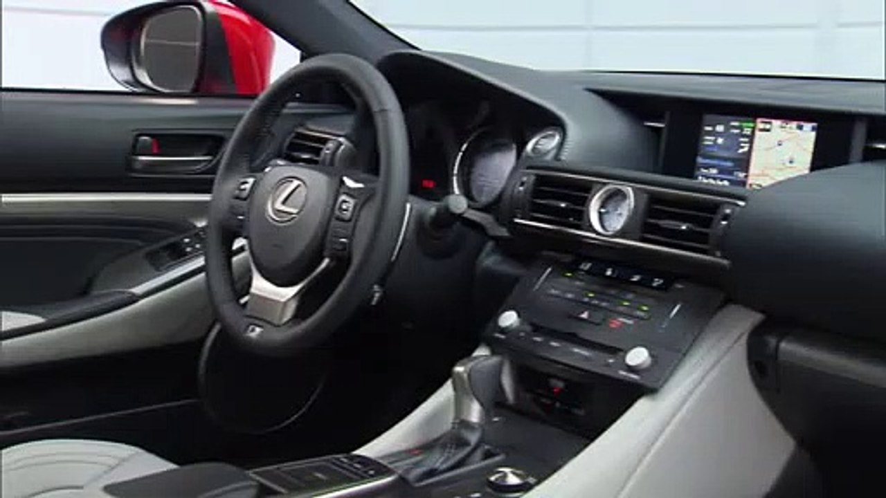 2015 Lexus RC 350 F SPORT Interior Design Trailer - Video Dailymotion ...