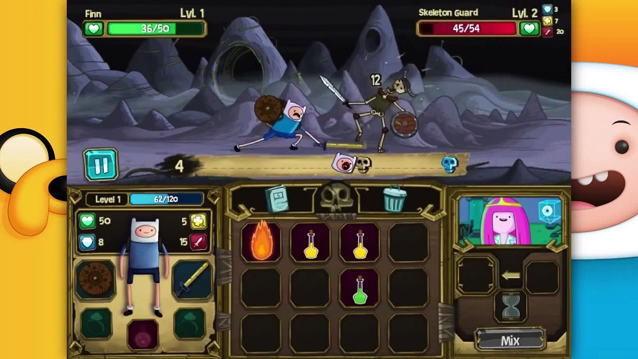 Cartoon Network Games Adventure Time - Finn and Bones - video Dailymotion