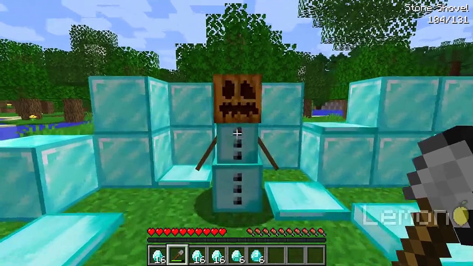 Minecraft Diamond Golem
