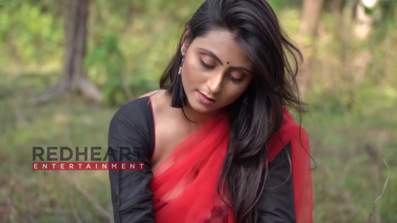 Maria Red Net Saree - Red Saree - video Dailymotion