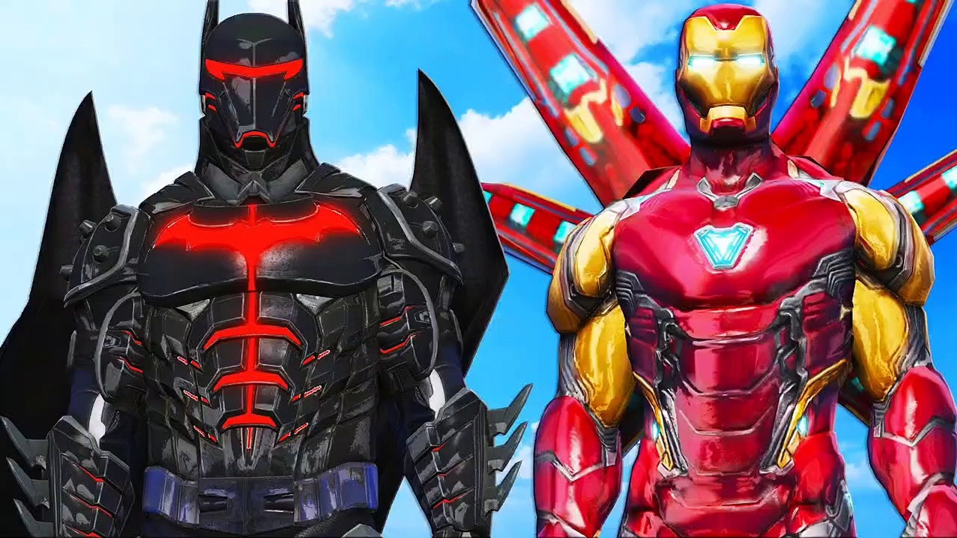 Batman Beats Iron Man