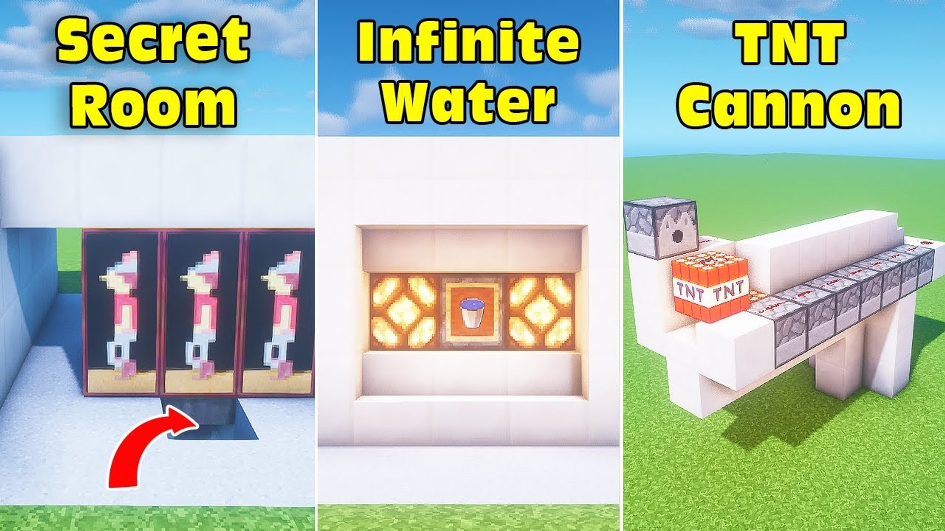 Minecraft Firework Cannon